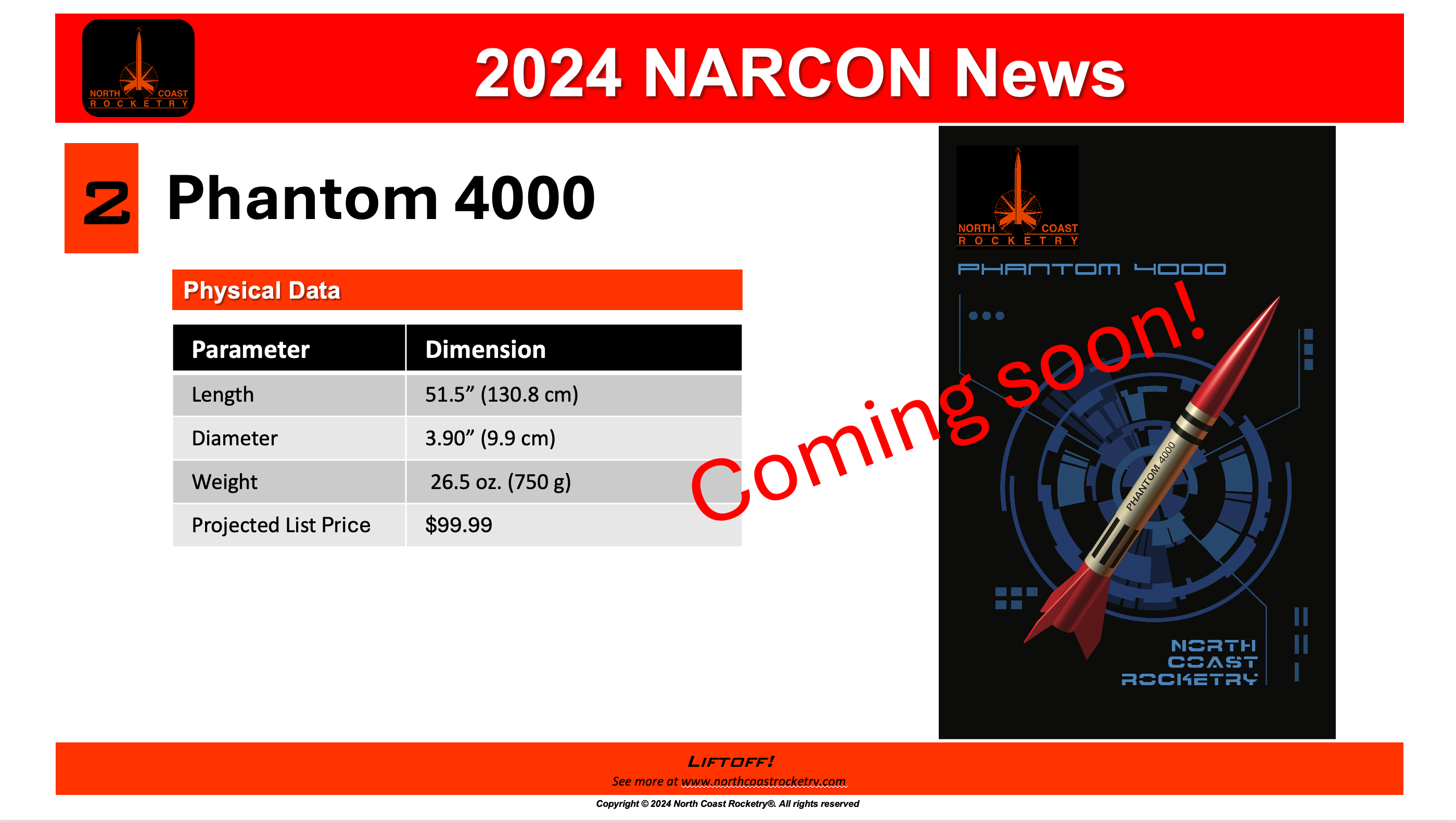 NARCON 2024 Announcements – North Coast Rocketry