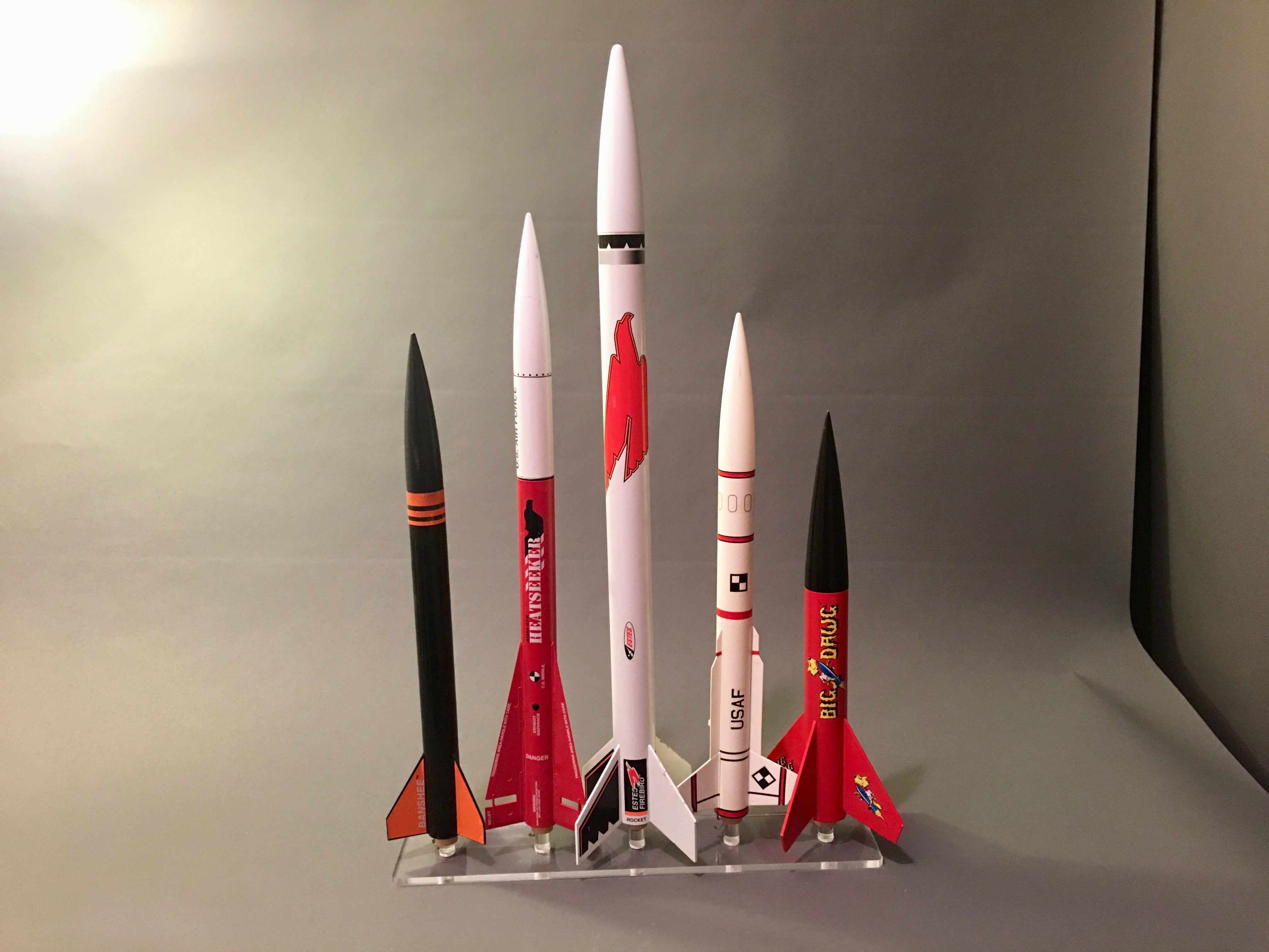 Fab Five Display Stand™ – North Coast Rocketry